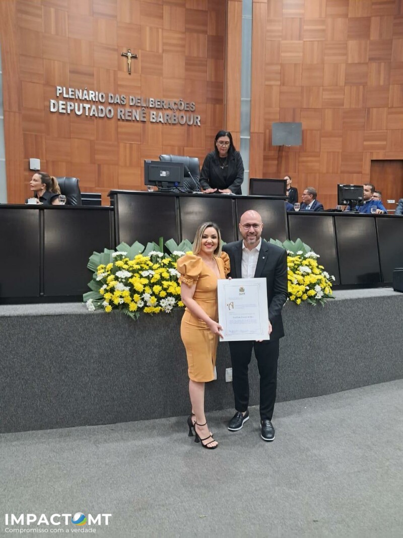 ITAÚBA: Vereadora Ana Paula Tomim da Silva recebe Título de Cidadã Mato-grossense em ...